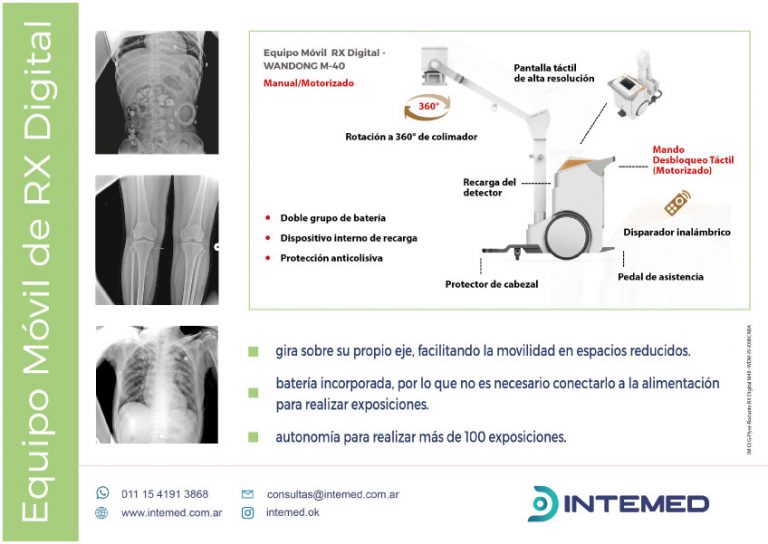 Equipo Móvil Digital – WANDONG M40 – INTEMED